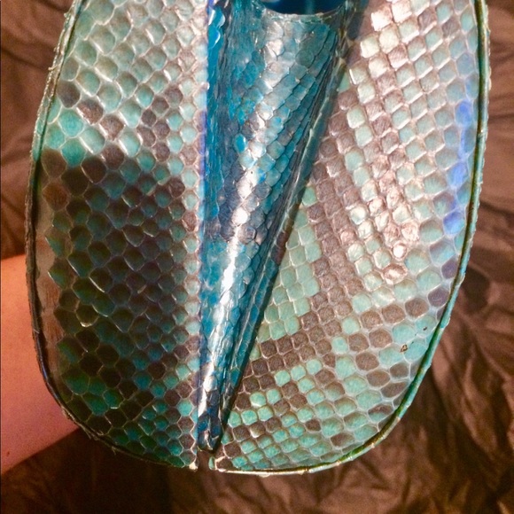 Versace | Bags | Gianni Versace Embellished Python Clutch Bag | Poshmark